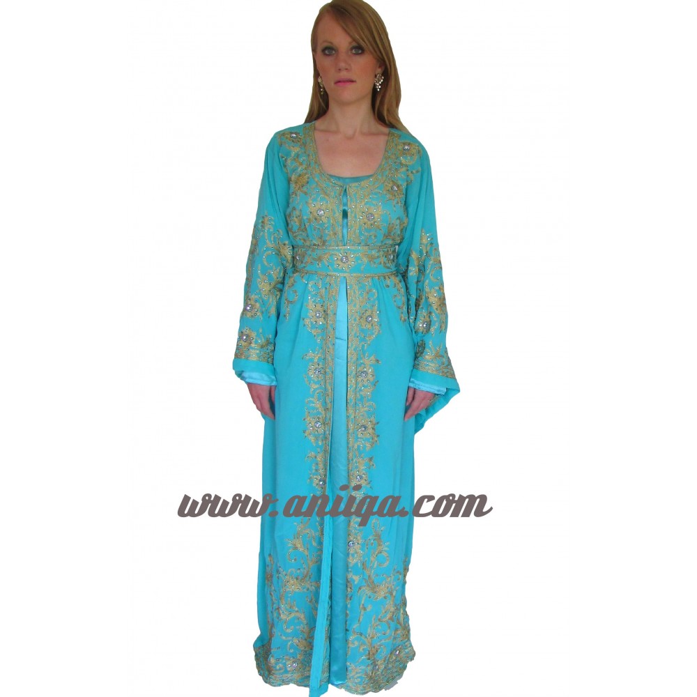 caftan marocain-caftan mariée