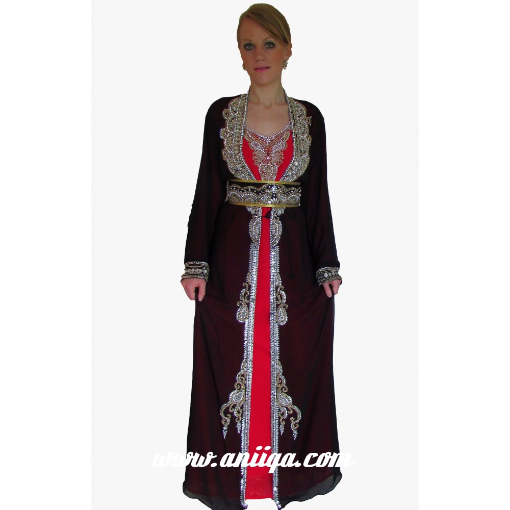 robe orientale , robe de soirée orientale , robe arabe , paris