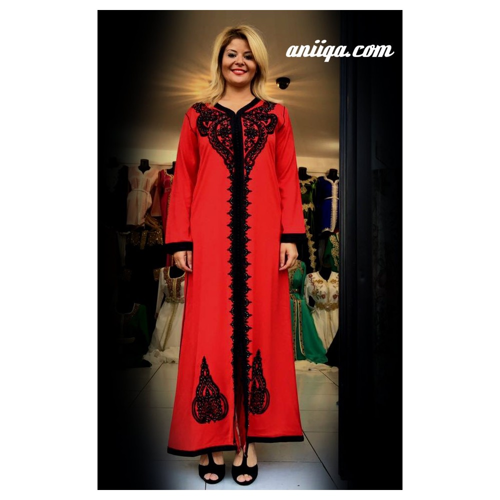 caftan marocaine simple à paris pas cher, robe marocaine simple