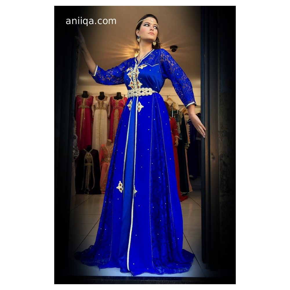 caftan marocain dentelle 2018 pas cher.caftan moderne paris.caftan