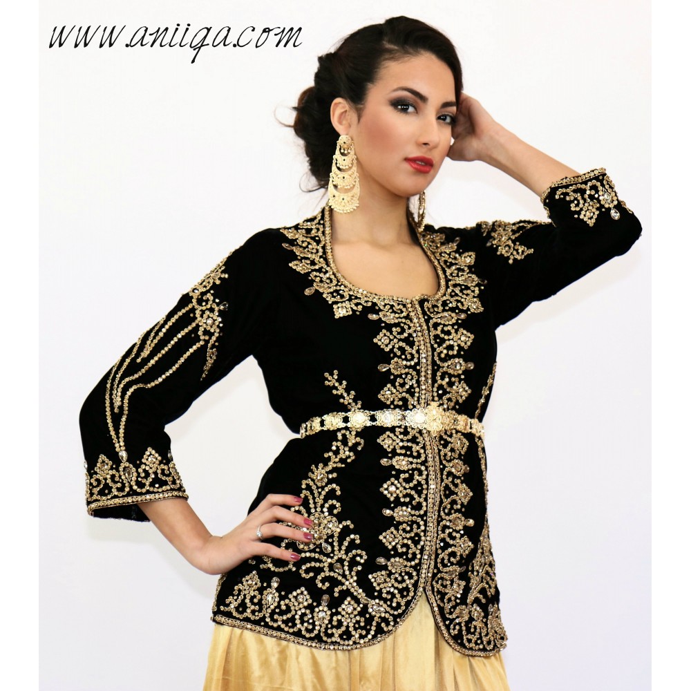 karakou moderne 2018/2019 , robe algerienne moderne , karakou algerois