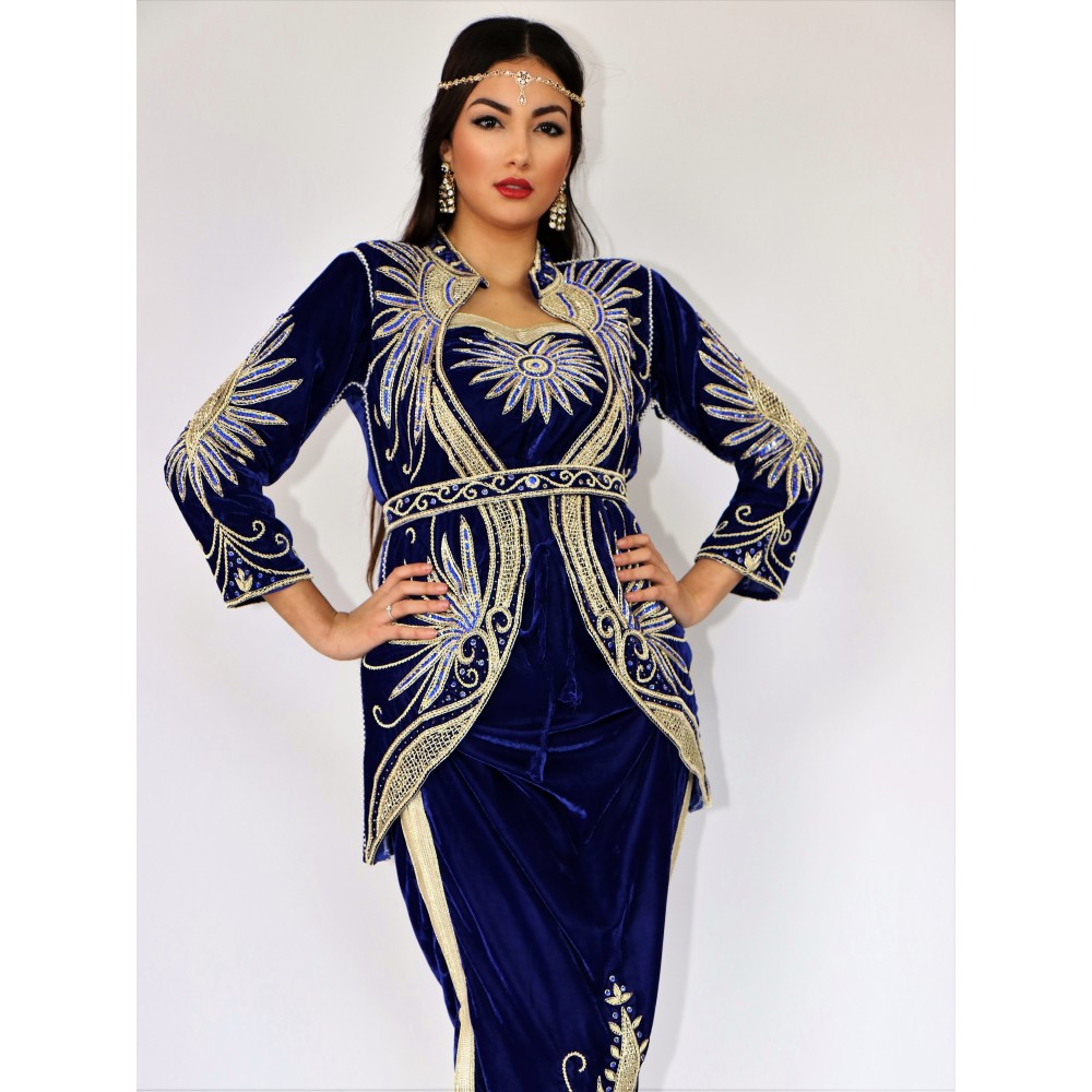 robe de soirée algérienne , robe algérienne paris , karakou algerien