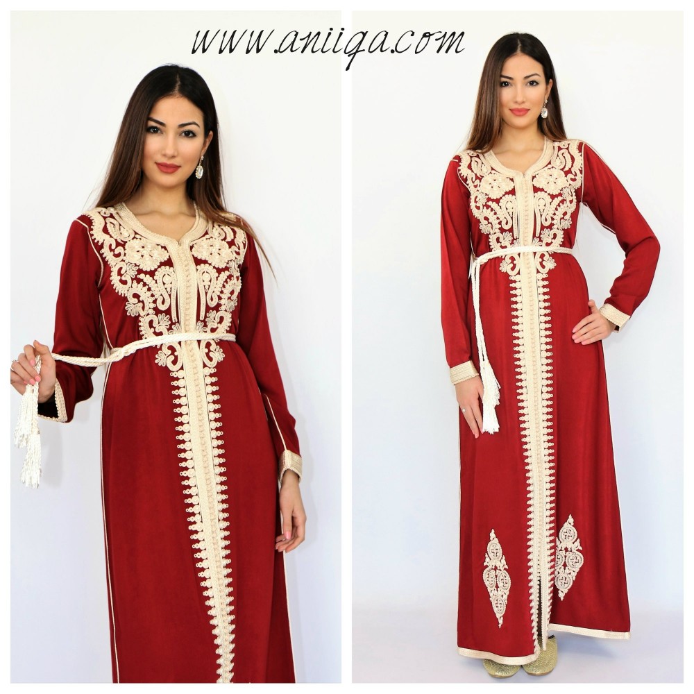 caftan en ligne, caftan simple, caftan pour khotba ou halal, caftan