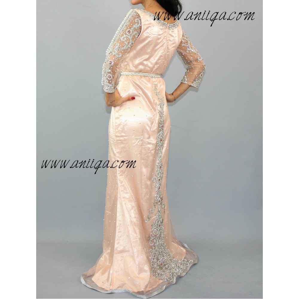 caftan marocain prix, caftan moderne coupe sirene 2019,caftan en ligne
