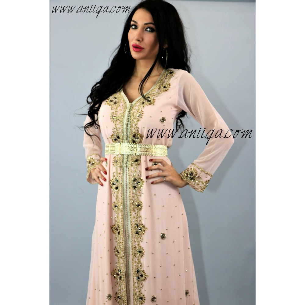 robe marocaine mariage,caftan moderne en ligne simple 2019,caftan 2019