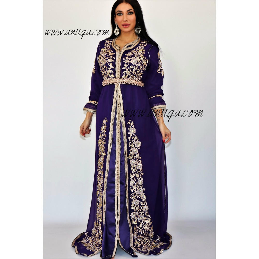 caftan moderne simple,caftan marocain en ligne,caftan 2019,caftan pari