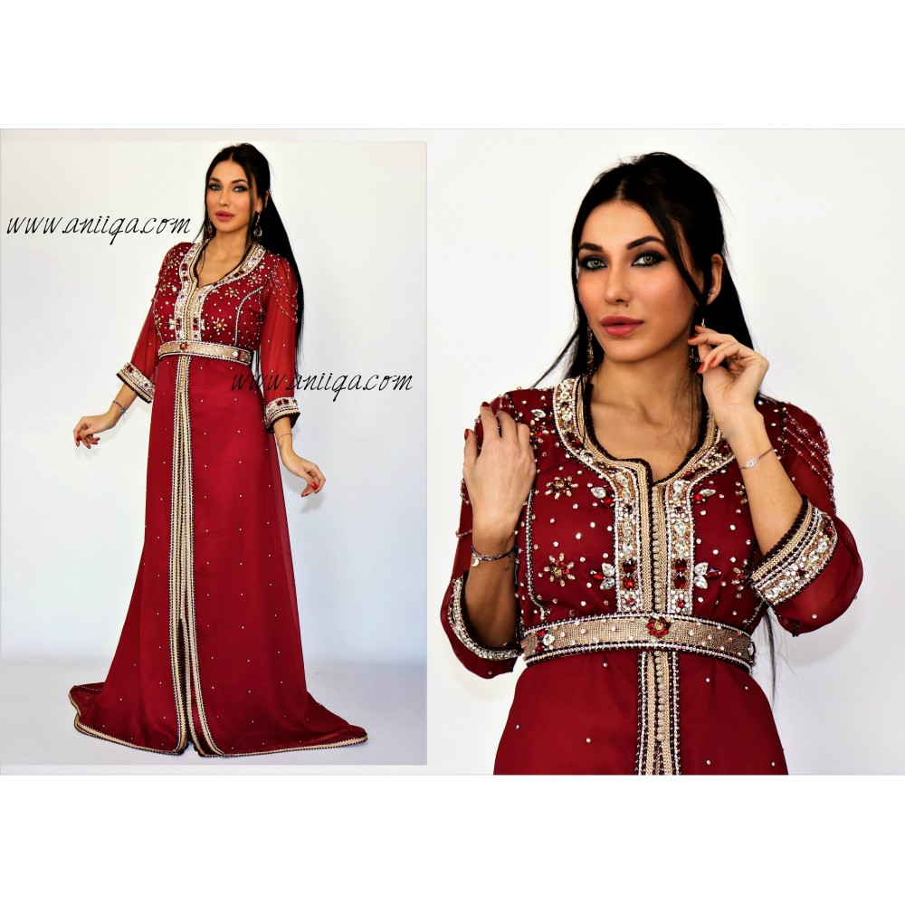 caftan moderne 2019,caftan en ligne,caftan simple pas cher 2019,caftan