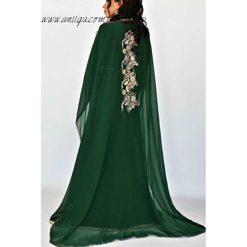 caftan avec cape, caftan henna ,caftan moderne en ligne pas cher 2019