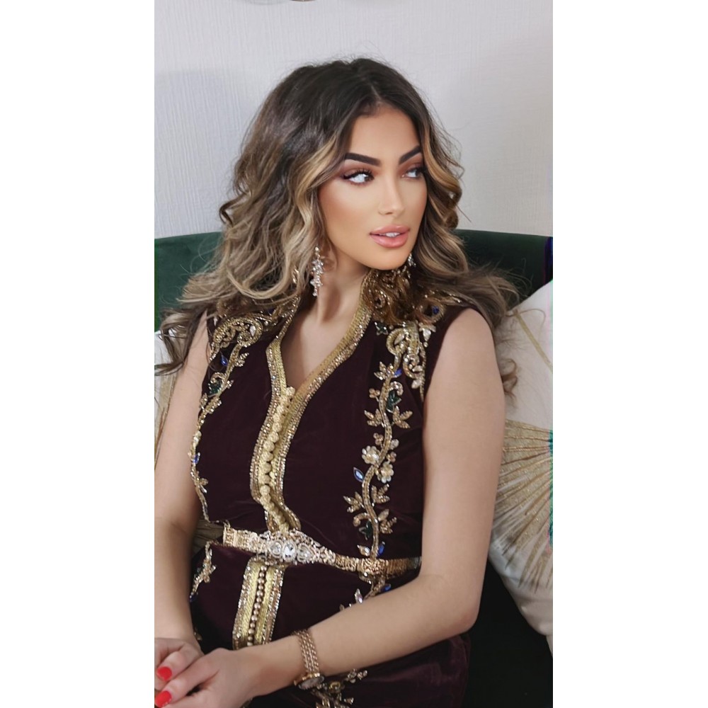 caftan robe 2022,caftan sirène perlé 2022,caftan court 2022,caftan en ligne